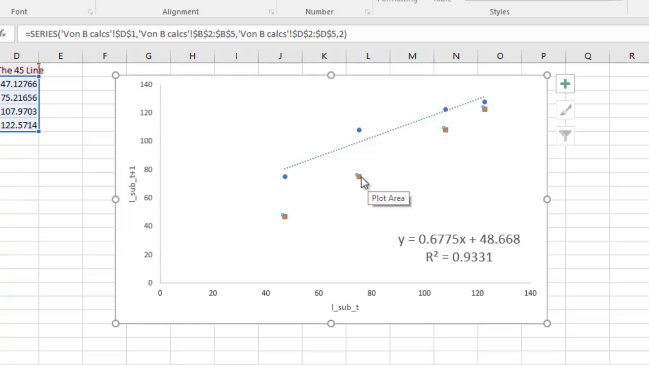 Make 45 Degree Line In Excel YouTube make-45-degree-line-in-excel-youtube