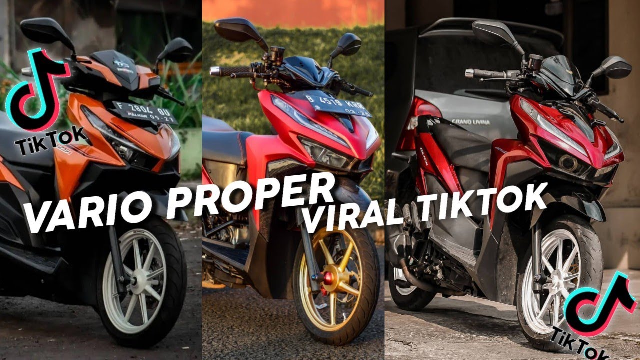 Modifikasi Vario Proper Si Spek Ghoib Tiktok Terbaru 2021 - YouTube