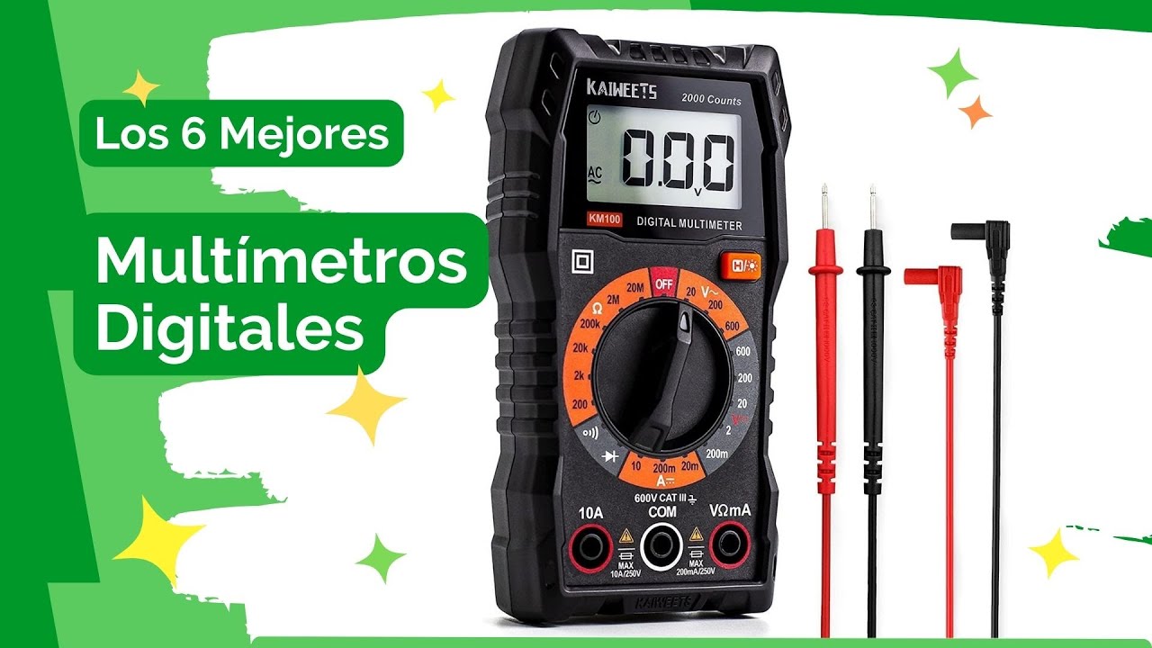 ⚡ 6 Mejores MULTÍMETROS DIGITALES Baratos y profesionales de amazon 🛠️ ...