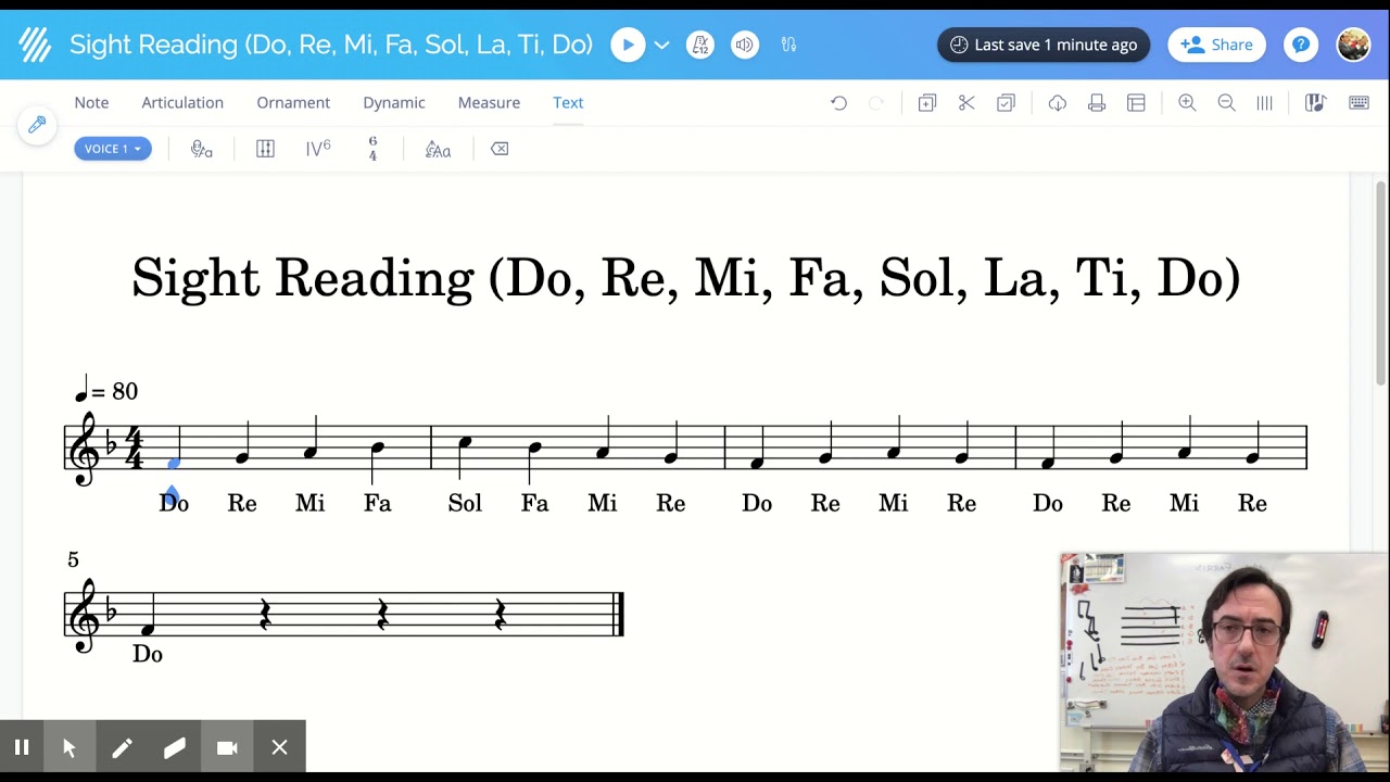 Sight Reading Using Stepwise Motion - YouTube