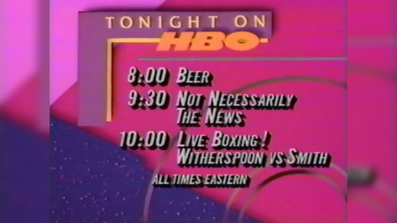80's Promos - HBO December 12th, 1986 - YouTube