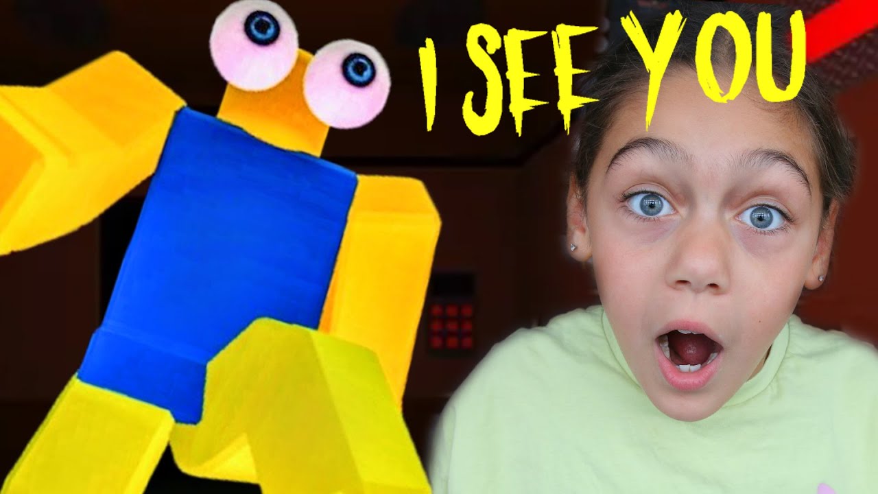 You have to PLAY the game I SEE YOU Roblox Family Challenge - YouTube