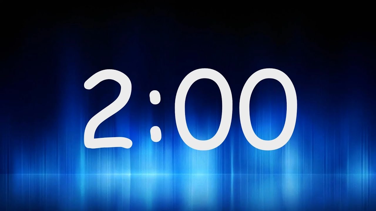 2 Minutes Timer Countdown From 120 Seconds YouTube