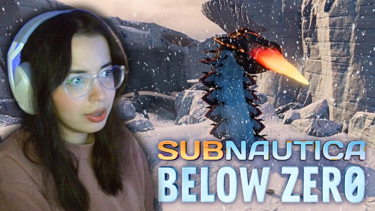 Ice worms, yikes | Subnautica: Below Zero [11] - YouTube