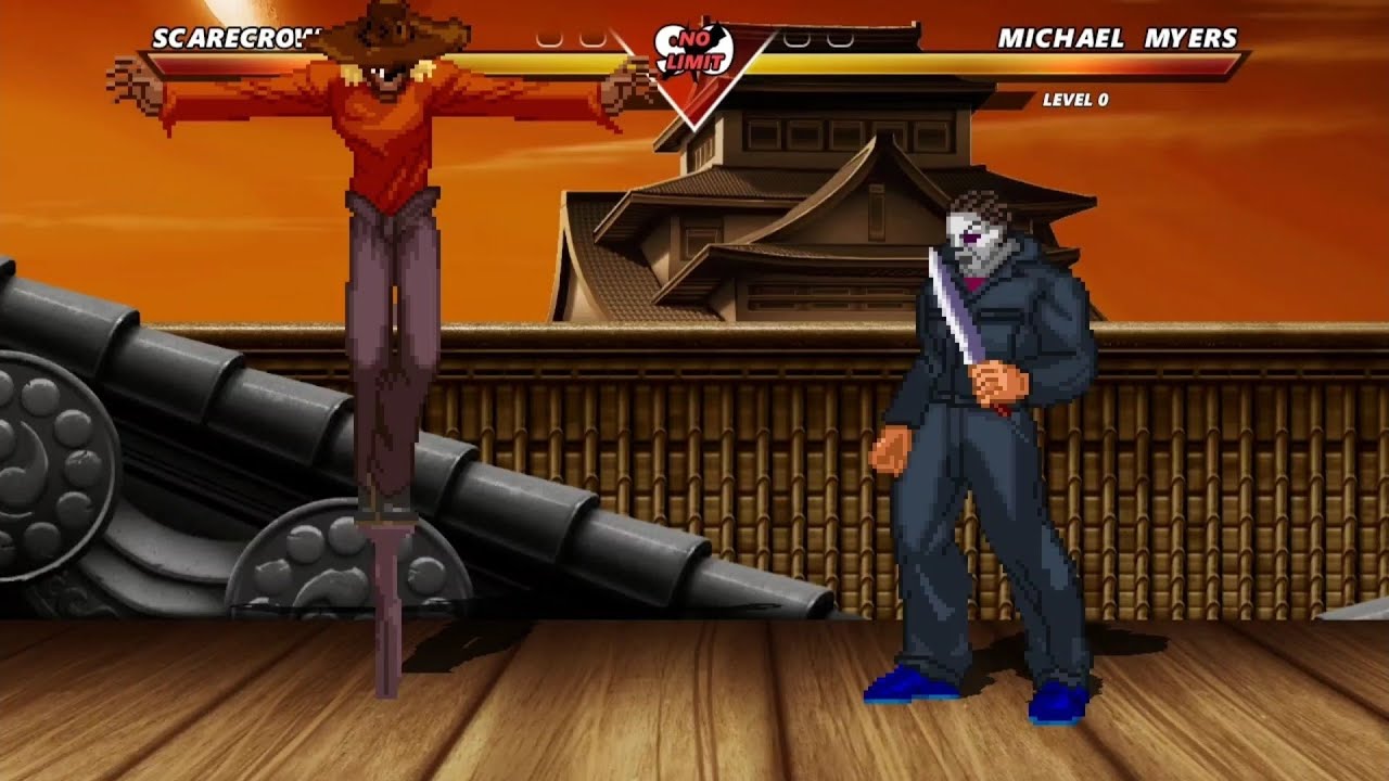 SCARECROW vs MICHAEL MYERS - Highest Level Incredible Epic Fight! - YouTube