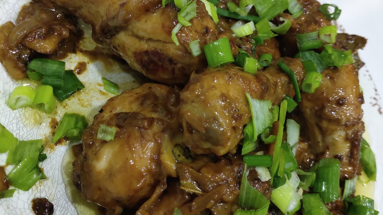 creamy chicken adobo/mis kabayan - YouTube