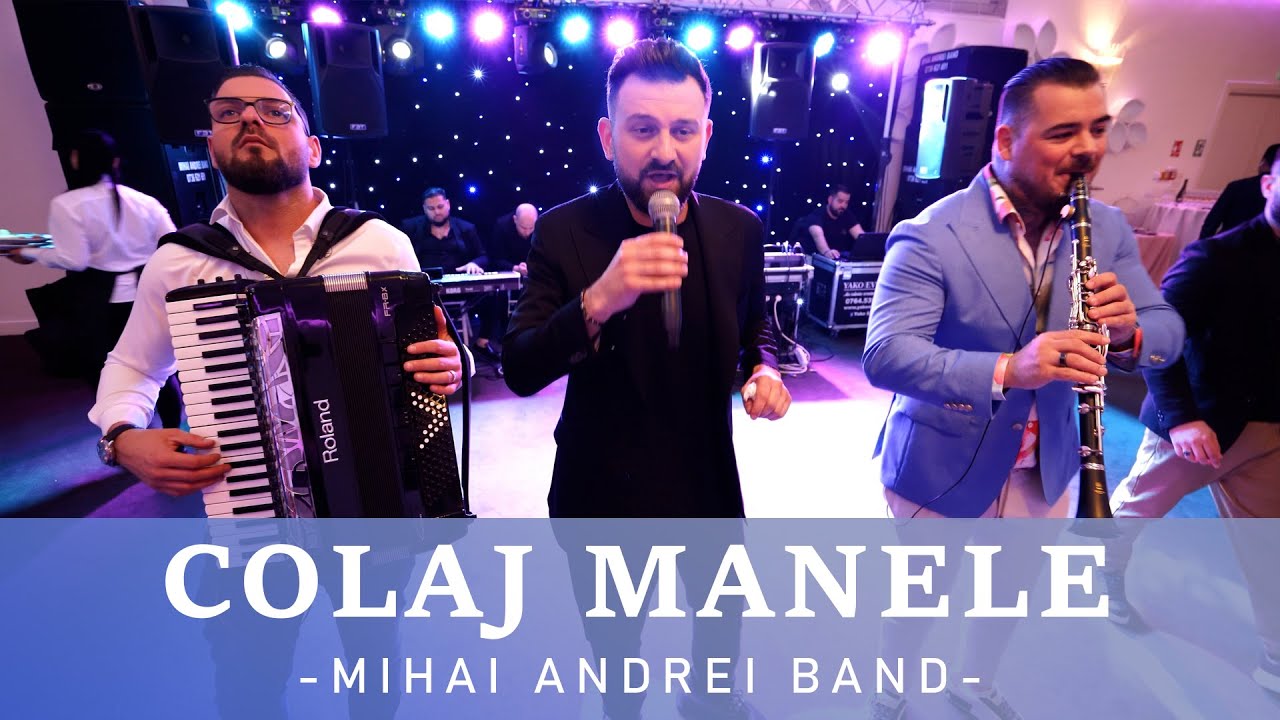 MIHAI ANDREI BAND COLAJ MANELE LIVE ALBERT FORMATII NUNTA | EVENIMENT ...
