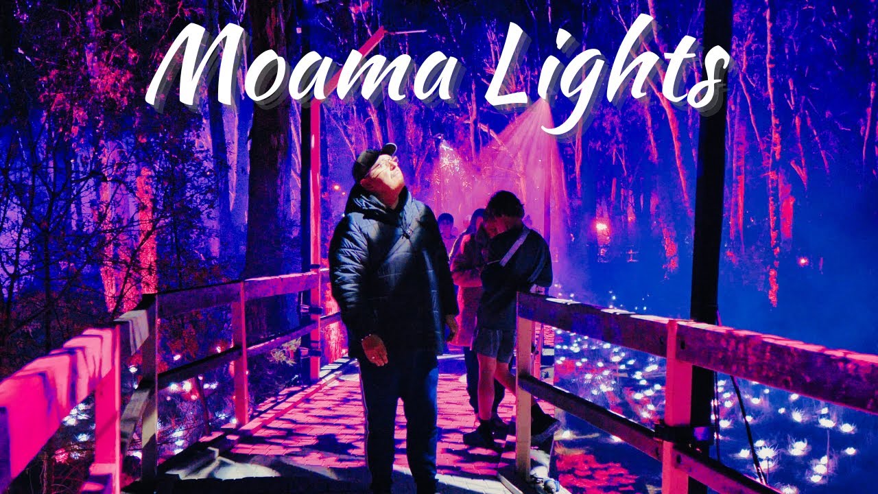 MOAMA LIGHTS FESTIVAL 2021 - YouTube
