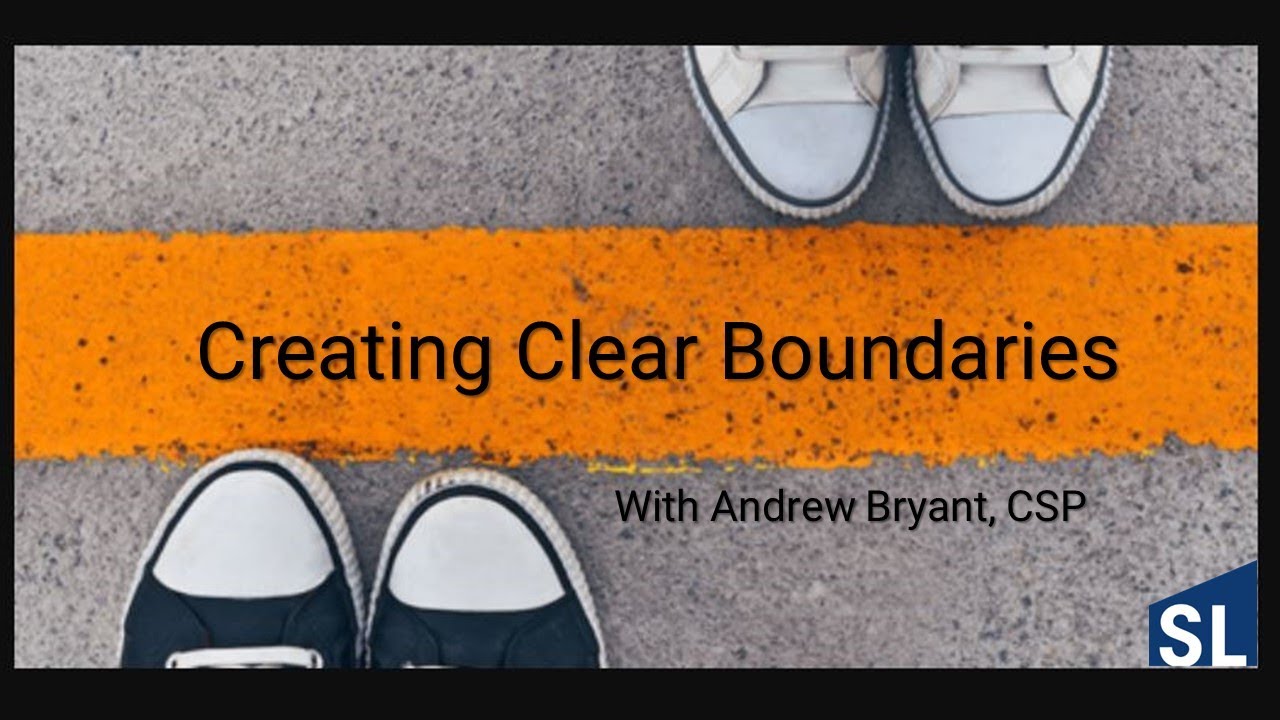 Creating Clear Boundaries, for health, happiness and success. - YouTube