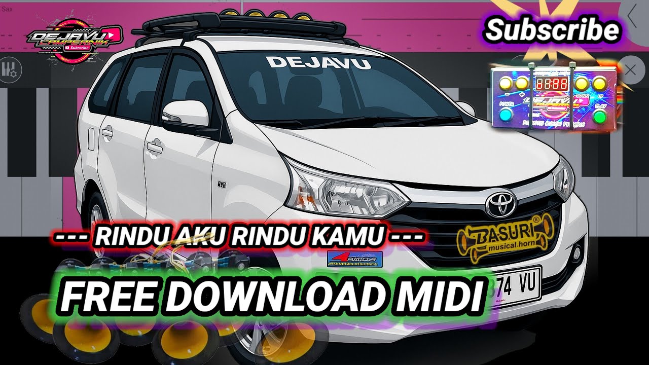 SH4RE MIDI BASURI RINDU AKU RINDU KAMU ~ 12 KNOT FREE DOWNLOAD MIDI ...
