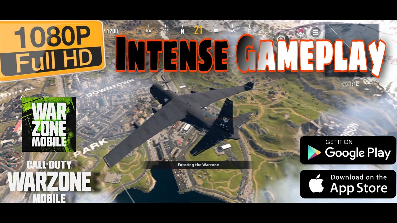Call Of Duty : Warzone Mobile New Max Graphics Intense 60 FPS Gameplay ...