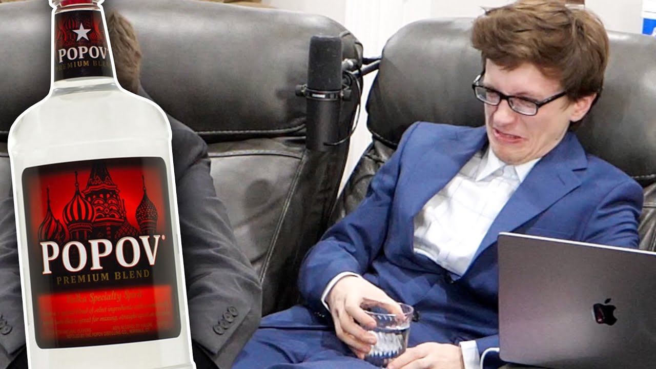 Scott Drinks Vodka on the House - YouTube