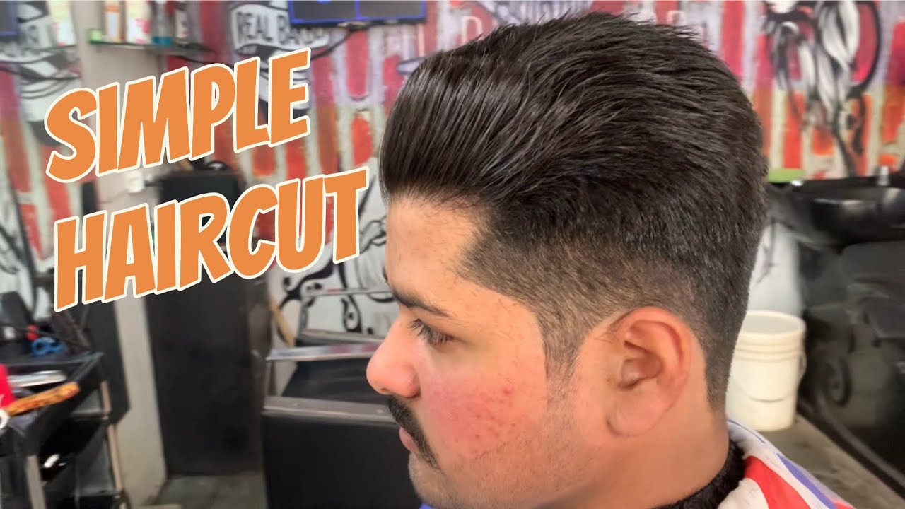 Simple hair cutting 💇. - YouTube