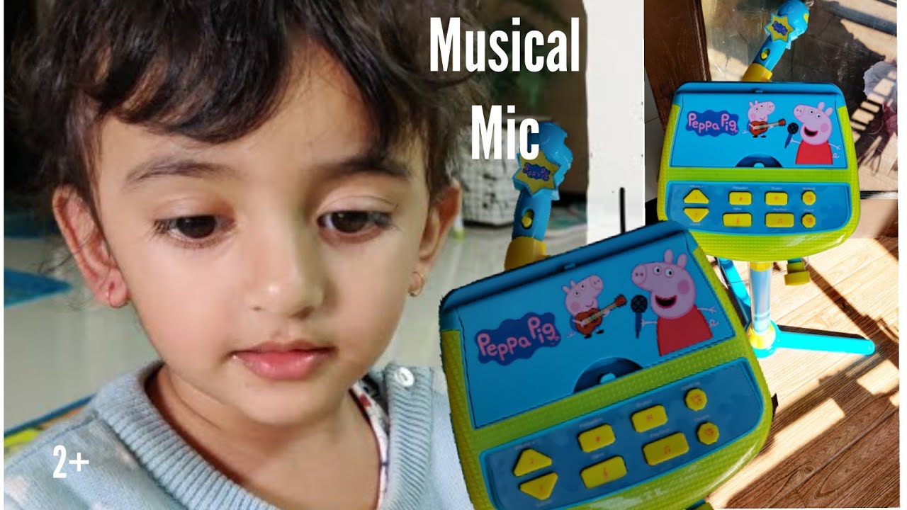 Peppa Pig Musical Mic for 2year+ | Unboxing & Review - YouTube