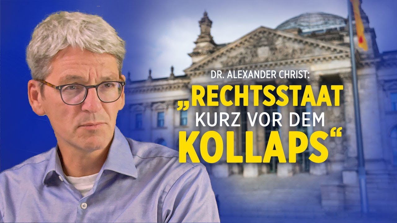 Dr. Alexander Christ: „Wo Recht zu Unrecht wird, wird Menschlichkeit ...