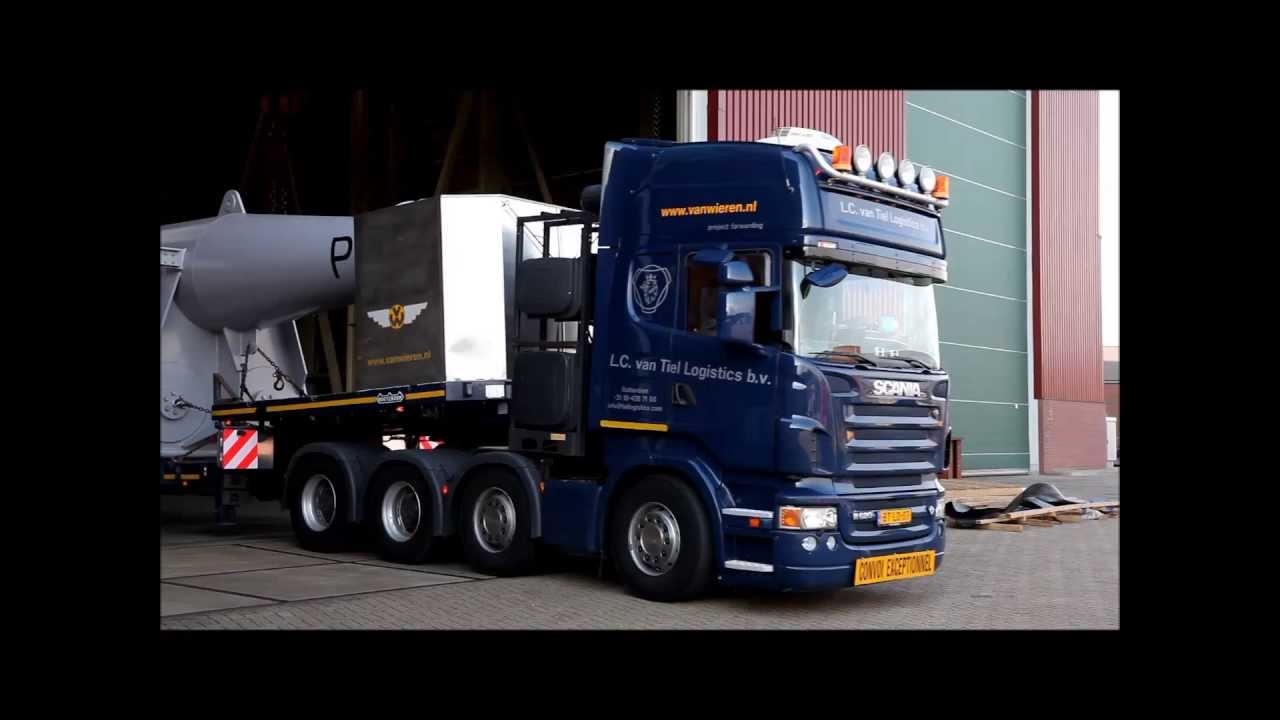 SPREADER 57 5 TON DOOR L C van Tiel Logistics bv 2013-07-01 - YouTube