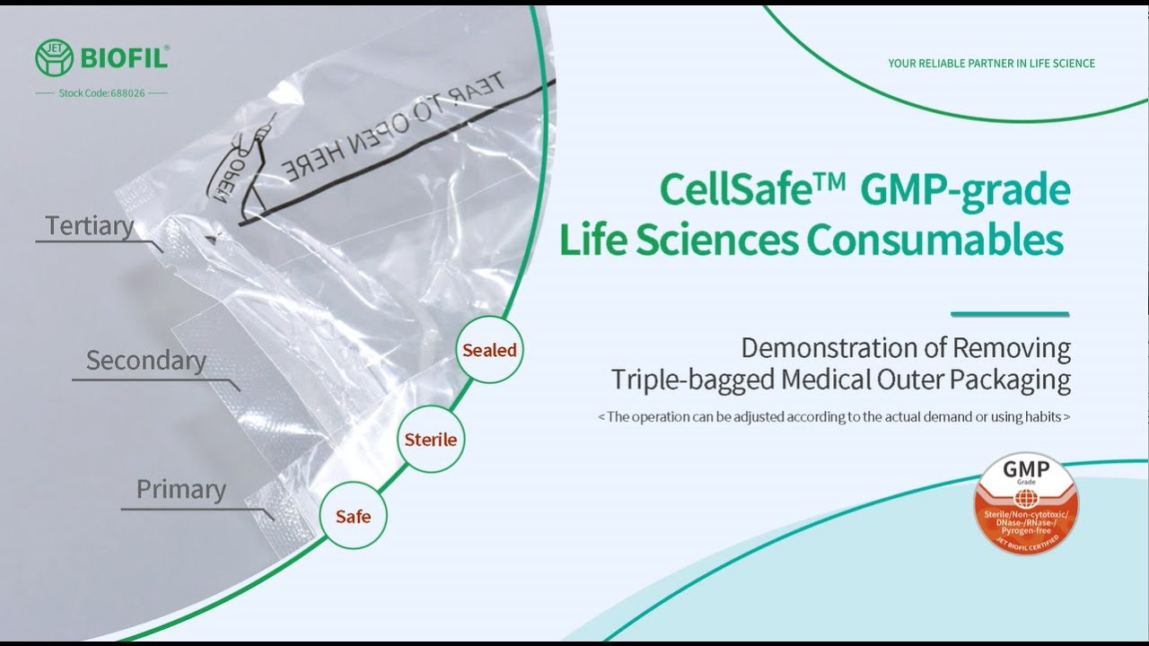 Demonstration of Removing Triple-bagged Medical Outer Packaging - YouTube