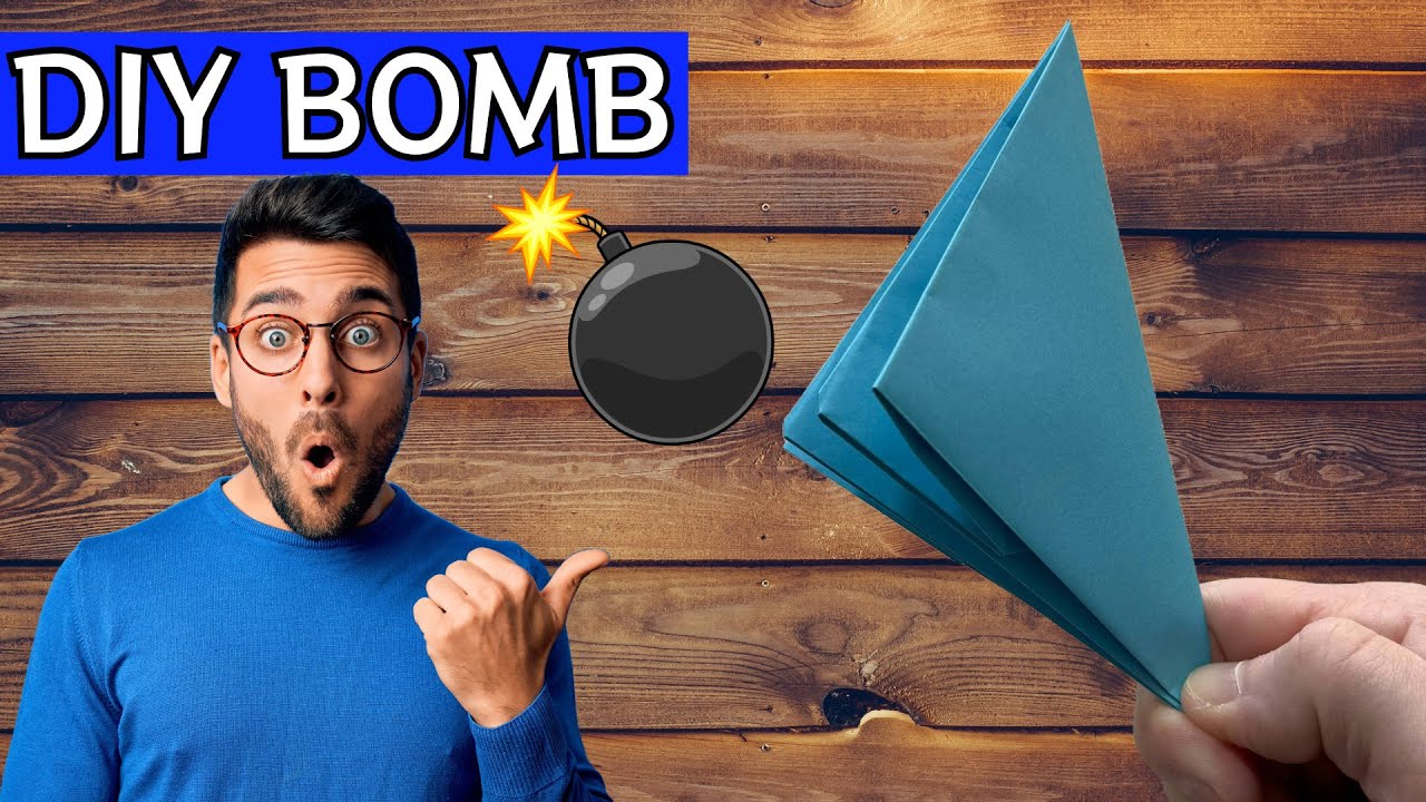 How To Make A Loud Paper Popper Origami Paper Bomb YouTube How To Make A Loud Paper Popper Origami Paper Bomb YouTube