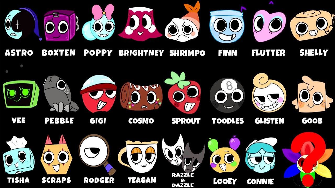 Every Dandy's World Character in 9 Minutes - YouTube