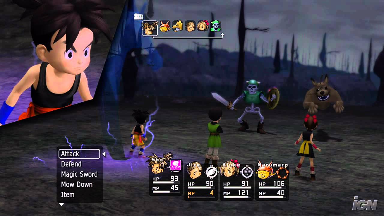 Blue Dragon Xbox 360 Gameplay - Monster Fight (HD) - YouTube