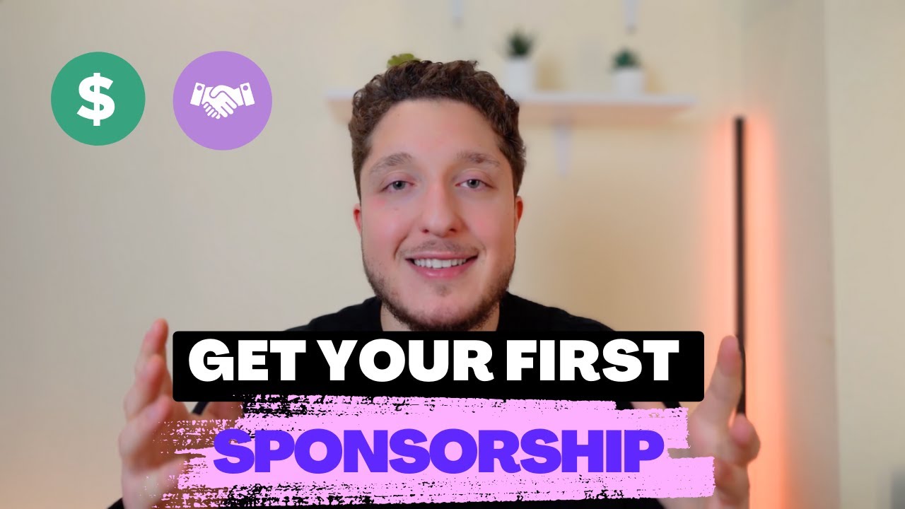 How To Get your First Sponsor as a small influencer! - YouTube