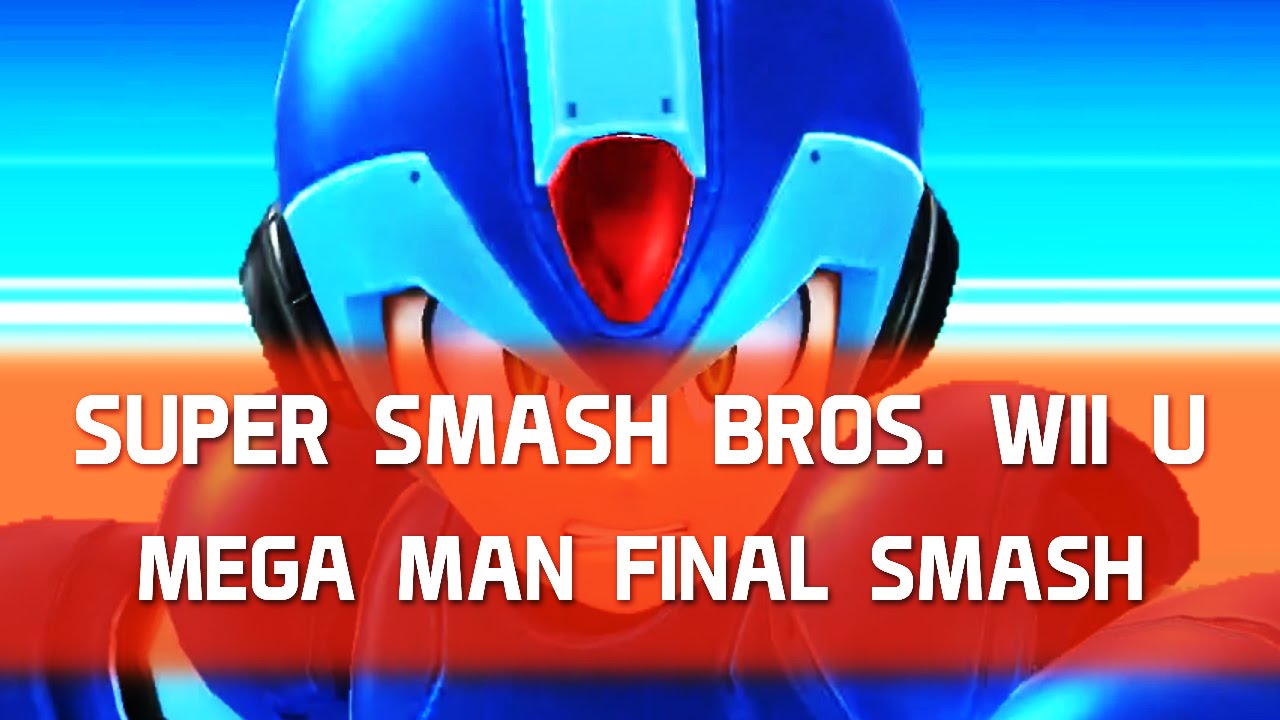 Super Smash Bros. Wii U - Mega Man Final Smash - YouTube