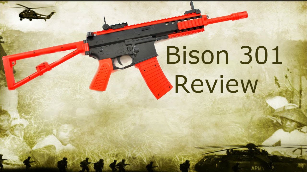 Airsoft Review - Bison 301 - YouTube