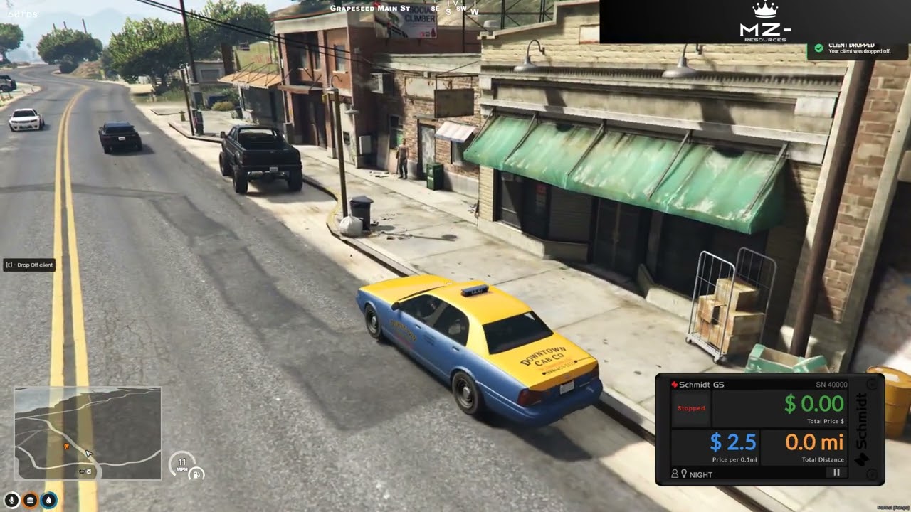 qb-taxijob (forked) - YouTube