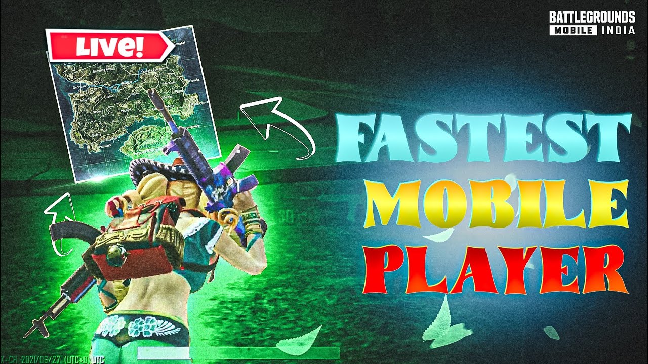 WORLD'S FASTEST MOBILE PLAYER | PUBG MOBILE GAMEPLAY | Extremely ...