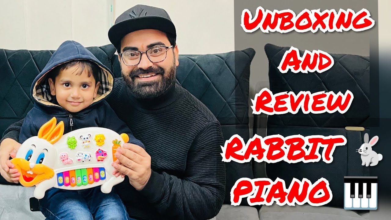 unveiling the Unboxing and Review Musical Rabbit Piano Lighting Video ...