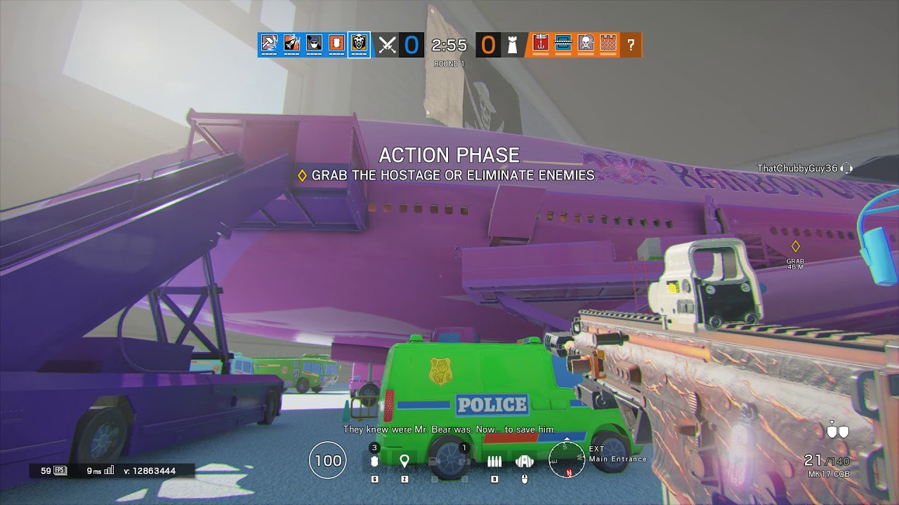 Rainbow Six Siege April Fools Event - We must rescue Mr Bear - YouTube