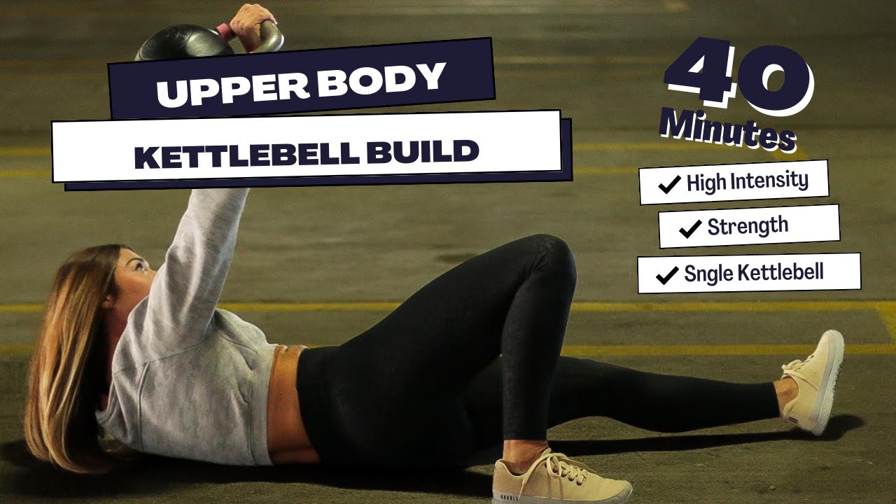 Kettlebell Workout Upper Body Build Strength | January 2024 Workouts by ...
