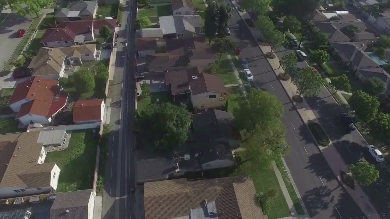 Flying my drone over my house - YouTube