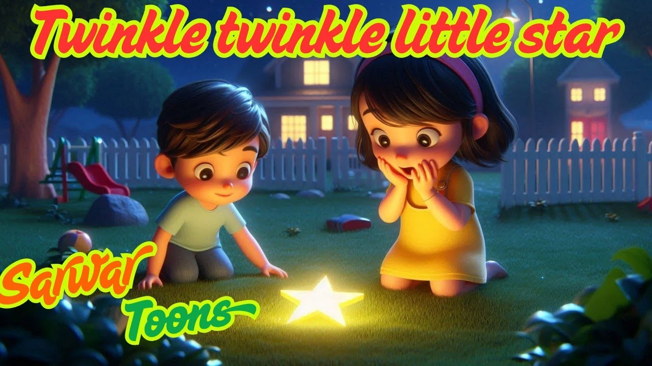 Twinkle Twinkle Little Star | Nursary Rhymes for kids | Sarwar Toons# ...