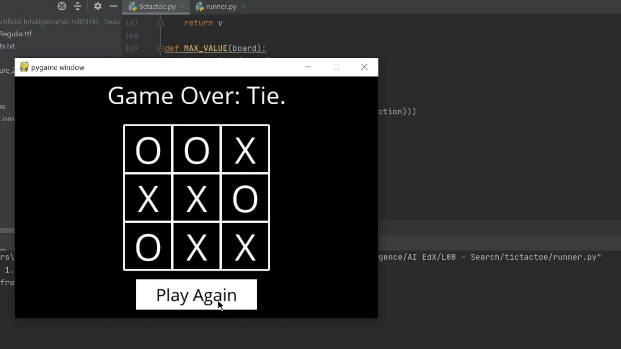 Tic Tac Toe Cs50 Youtube