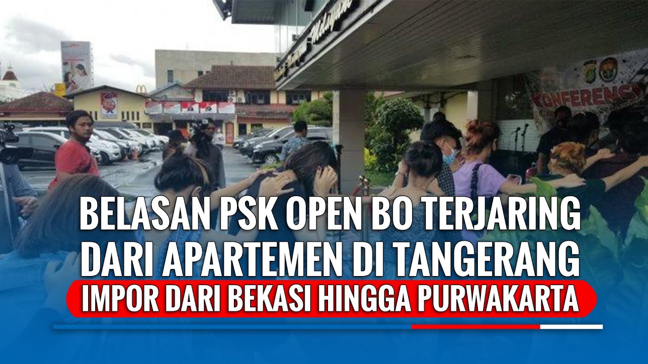 Belasan PSK Open BO yang Terjaring dari Apartemen di Tangerang Impor ...