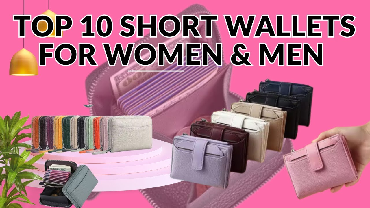 Top 10 Short Wallets for Women & Men | Stylish, Functional, RFID ...