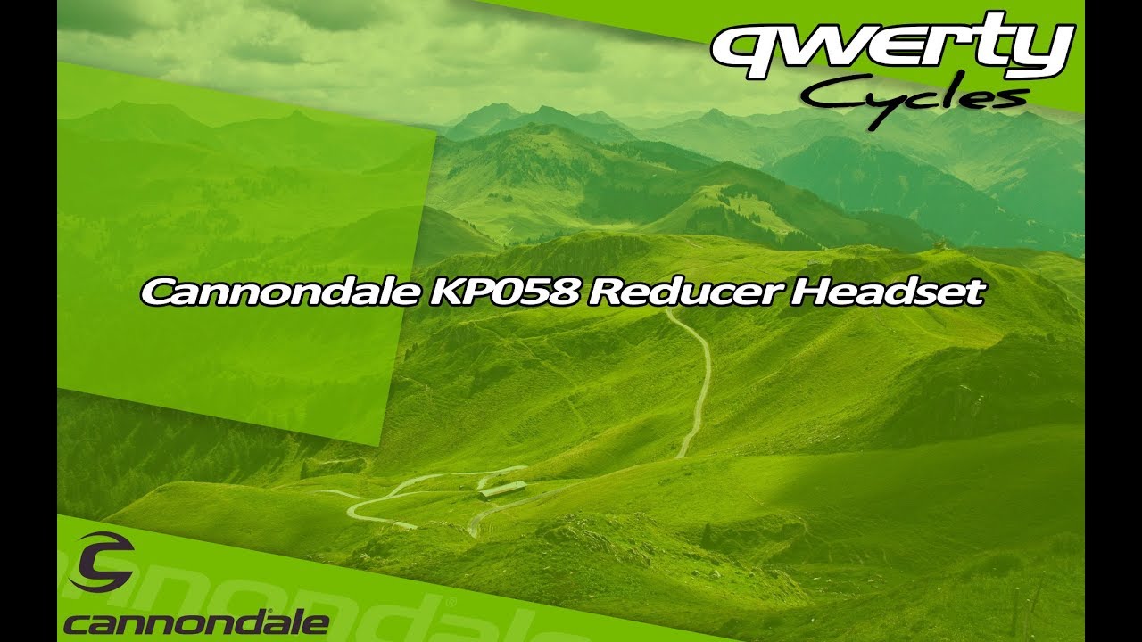 Cannondale Reducer headset 1-1/8" KP058 - YouTube
