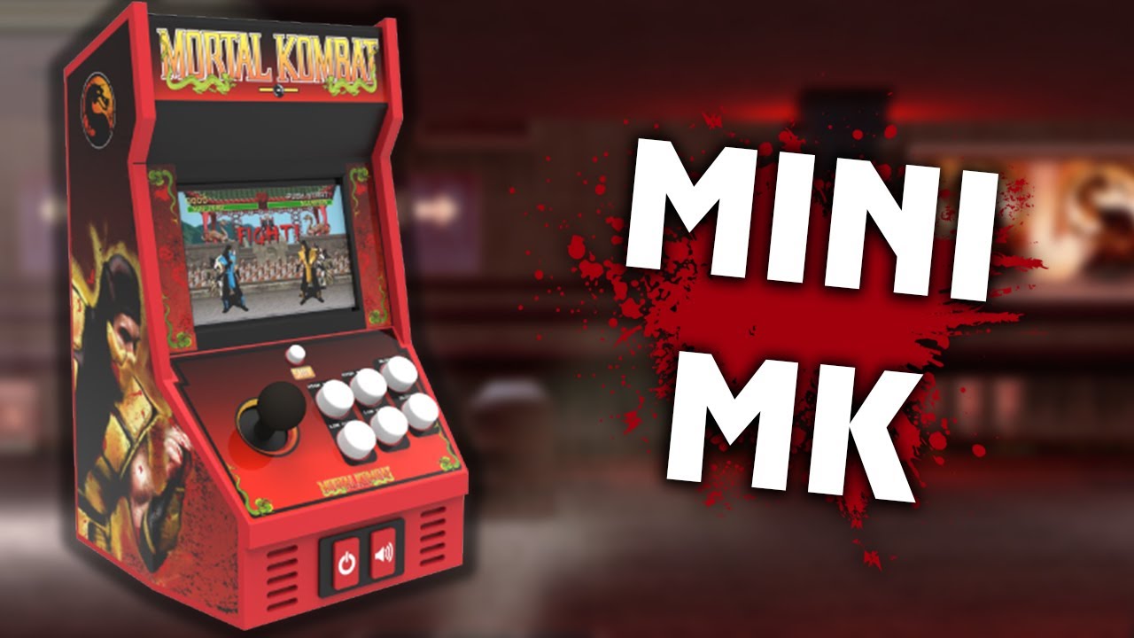 PLAYING A TINY MK ARCADE MACHINE - YouTube