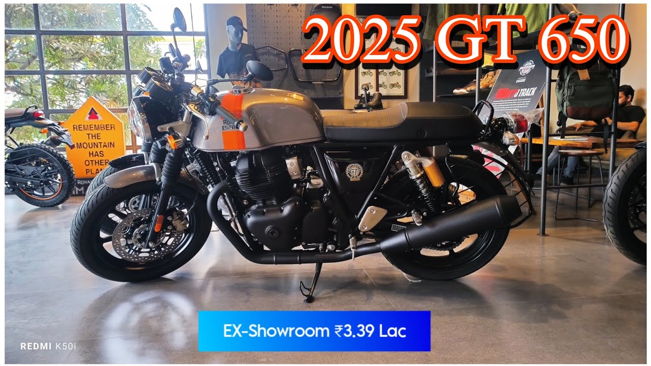 2025 RE Continental GT 650 🔥 || REV & RIDE || #continentalgt650 - YouTube