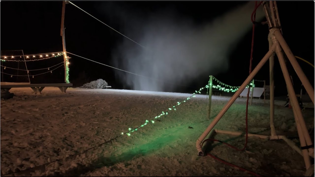 Backyard Snowboard Park | The Snowmaker - YouTube