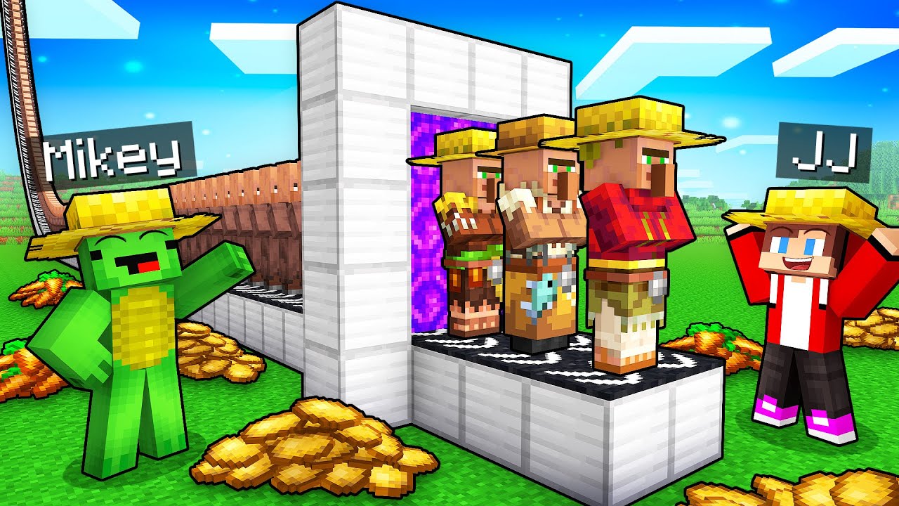 How Mikey and JJ Became Tycoon in Minecraft (Maizen) - YouTube