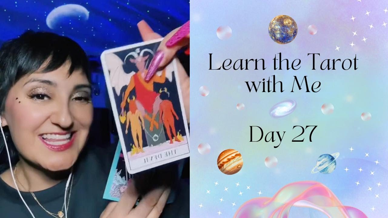Learn the Tarot with Me | Day 27 | Tarot Learning, Beginner Tarot ...