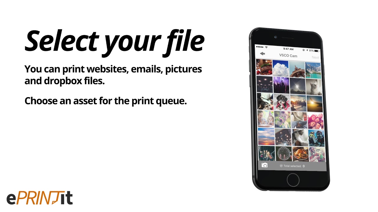 ePrintIt App Demo V2 - YouTube