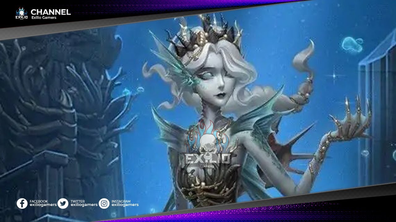 Grace the Naiad S-tier skin Preview l Identity v - YouTube