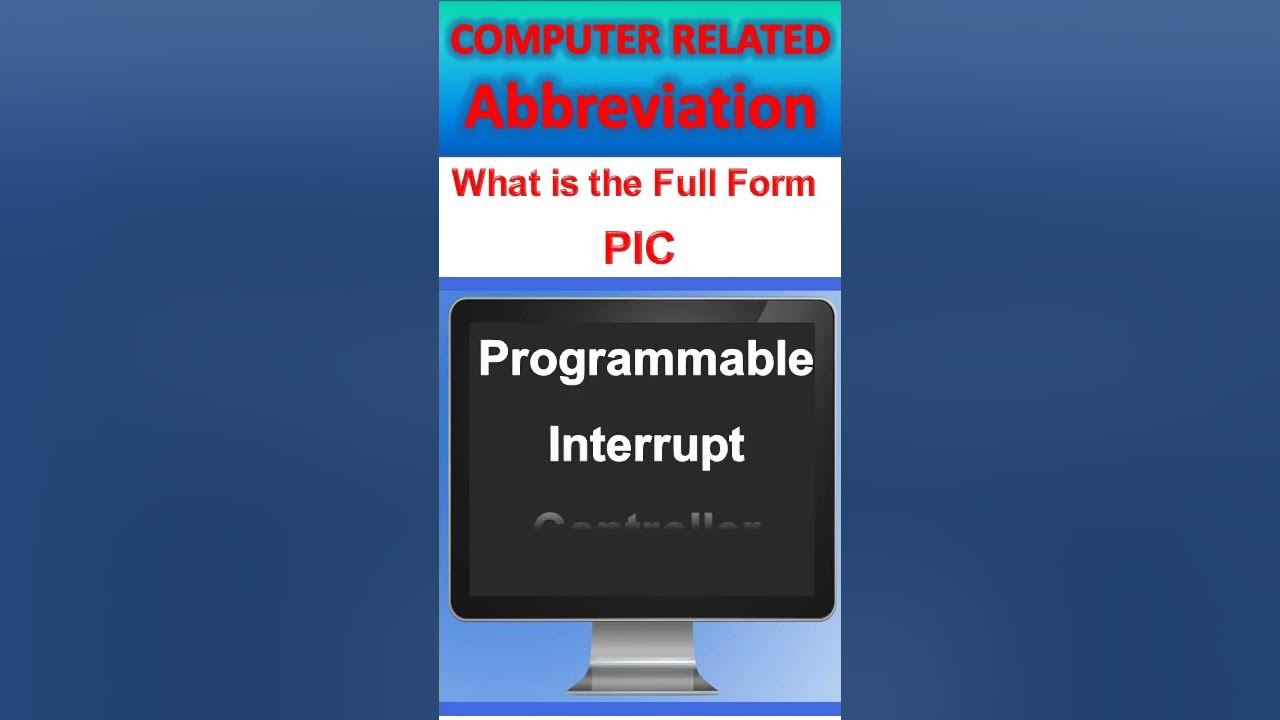 Pic Programmable Interrupt Controller Yashinfotech Computergkknowledge Computerliteracy Youtube