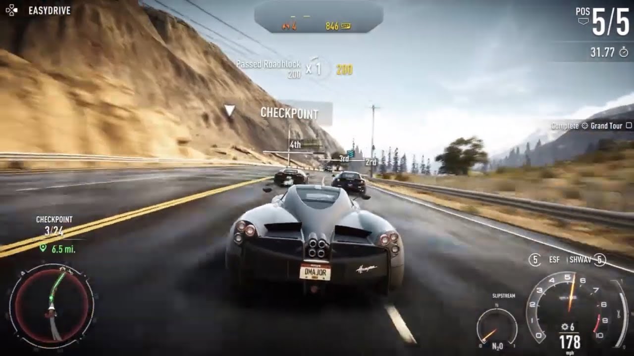 Pagani Hauyra {Hot Pursuit} Need For Speed Rivals Gameplay - YouTube
