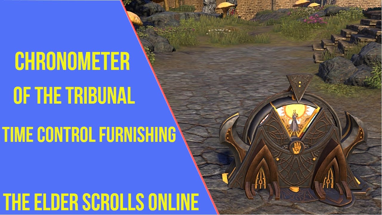 ESO Chronometer of the Tribunal Furnishing - Scribes of Fate DLC - YouTube