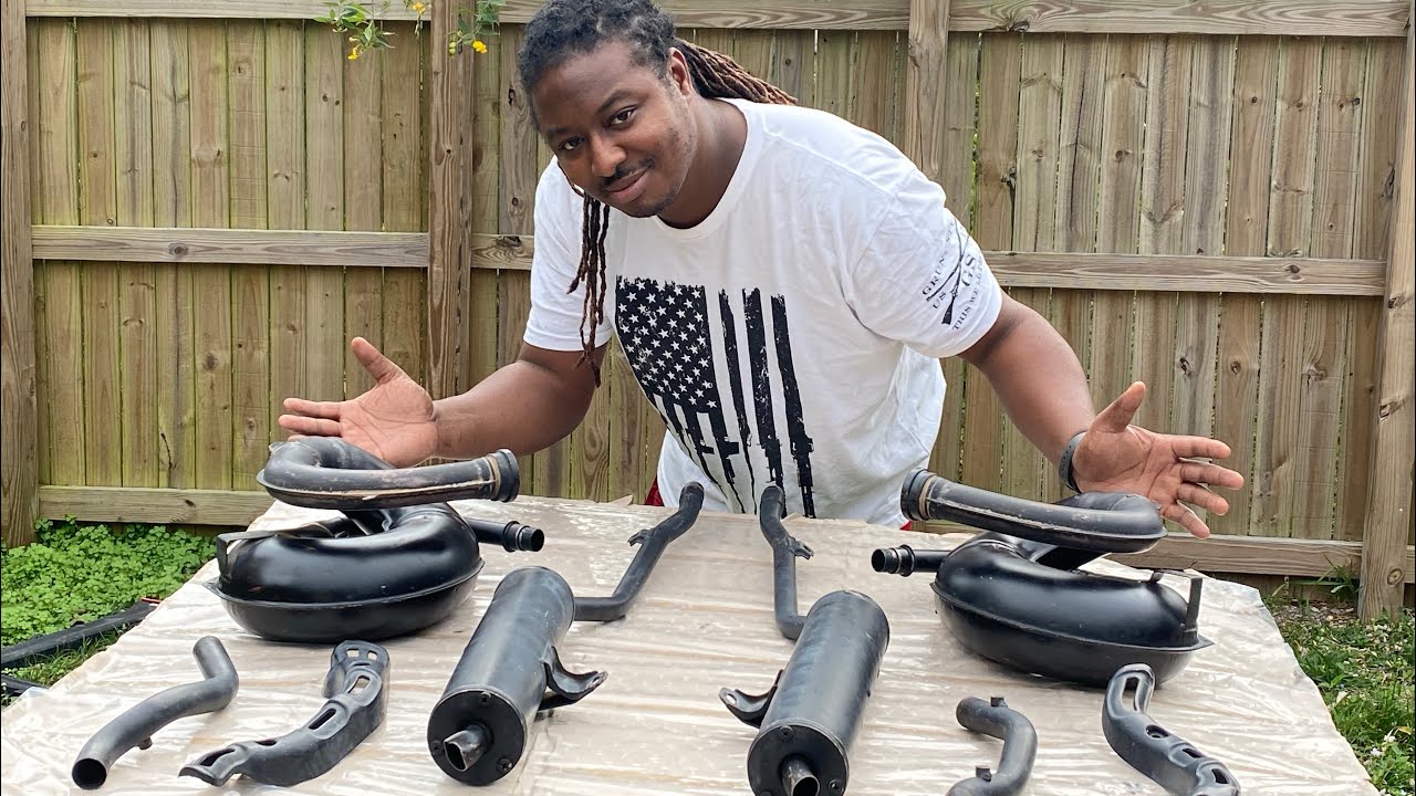 Yamaha Banshee / Stock Pipes - YouTube