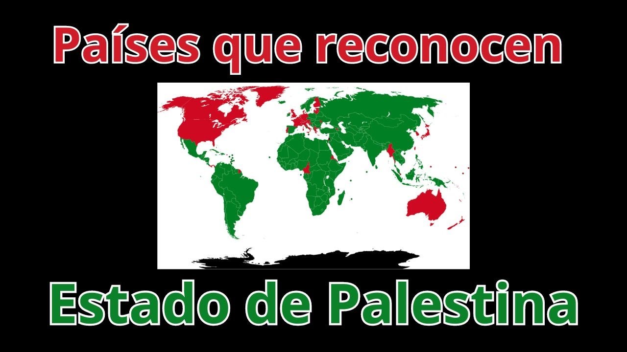🗺️ Mapa evolutivo de Países que reconocen el estado de Palestina 🟢⚫🔴 ...